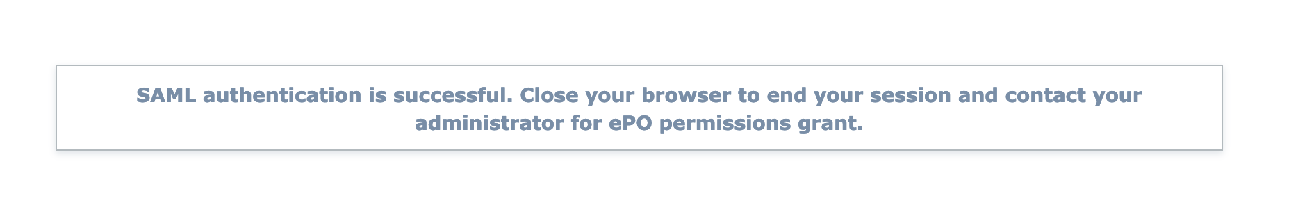 Trellix SAML Integration