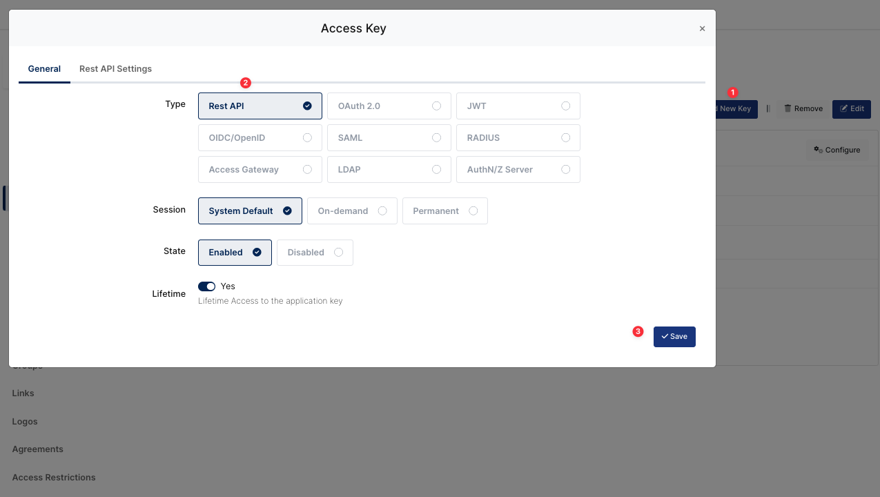 Custom Application REST API Integration