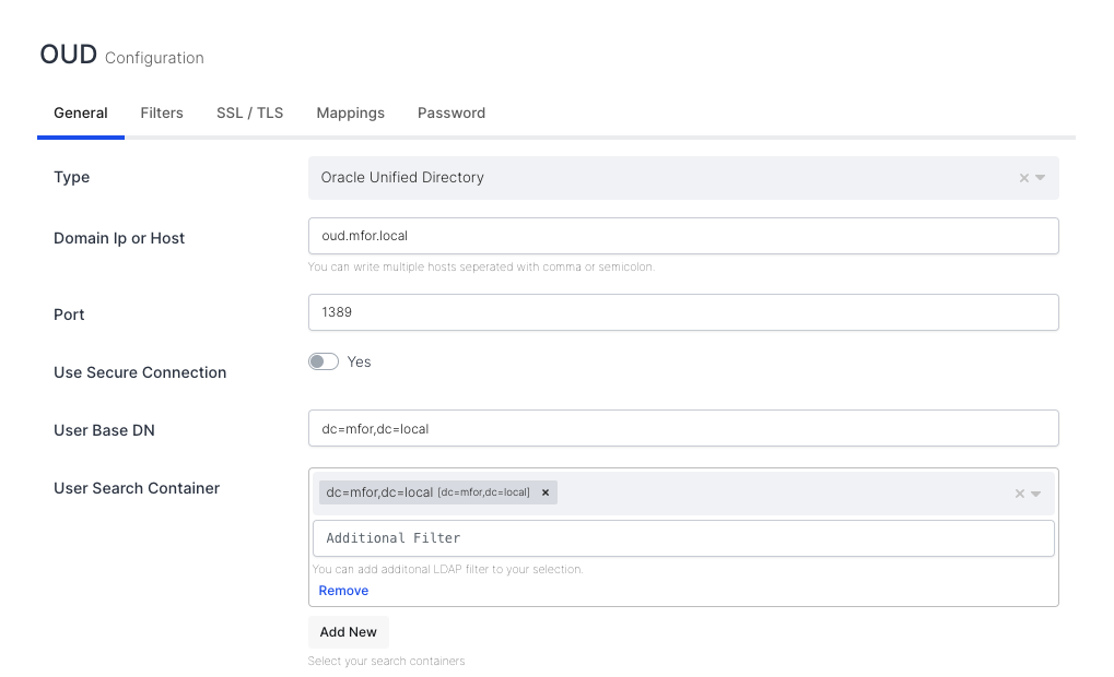 OpenLDAP - User and Profile Sync