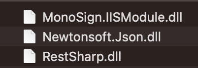 Authentication with IIS Module
